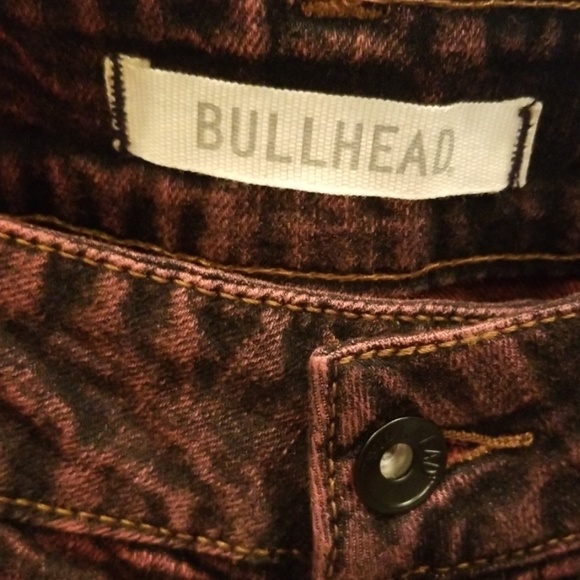 Bullhead | Shorts | Bullhead Distressed Redblack Frayed Jean Shorts ...